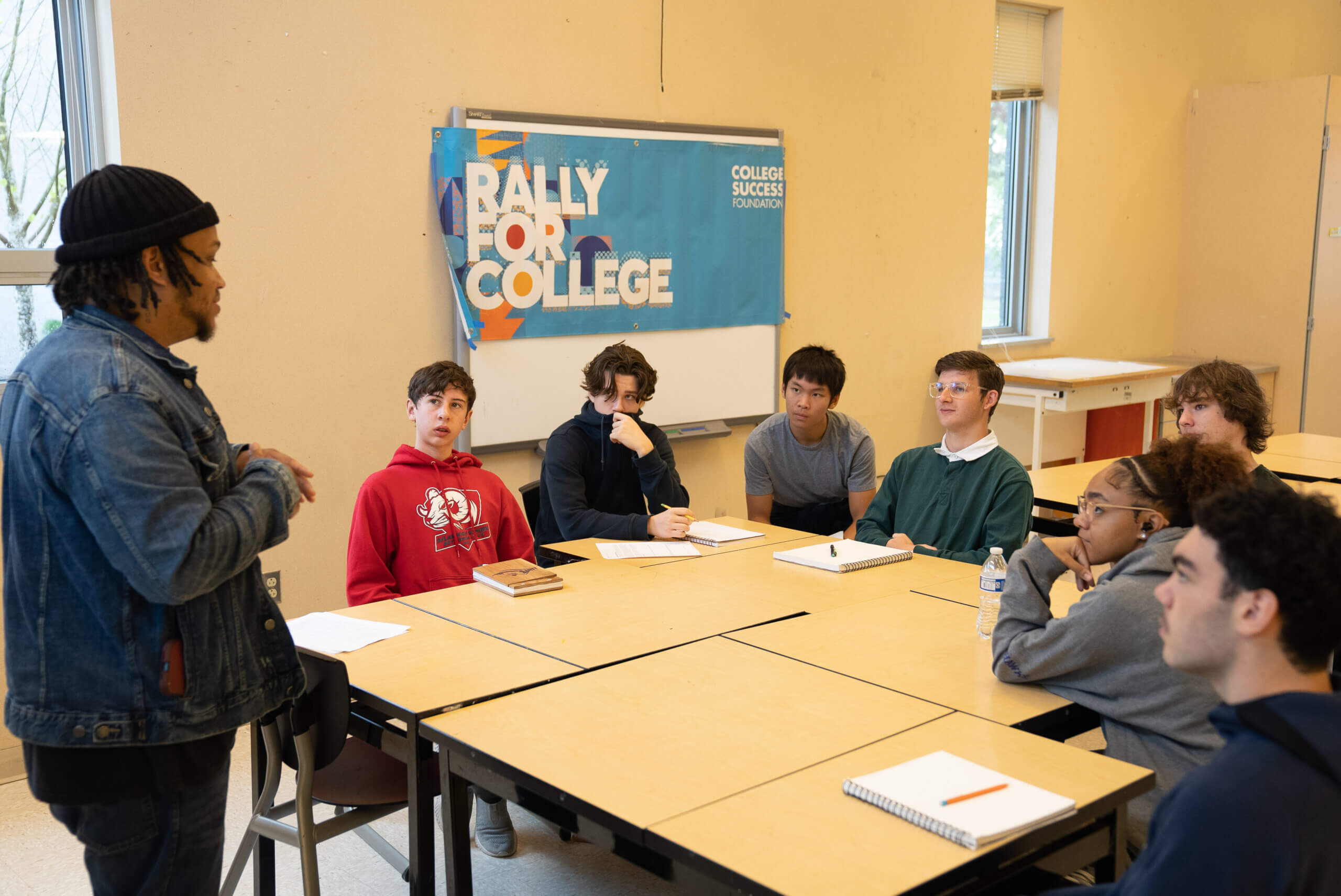 Tacoma professionals inspire the next generation on Silas Day - College ...