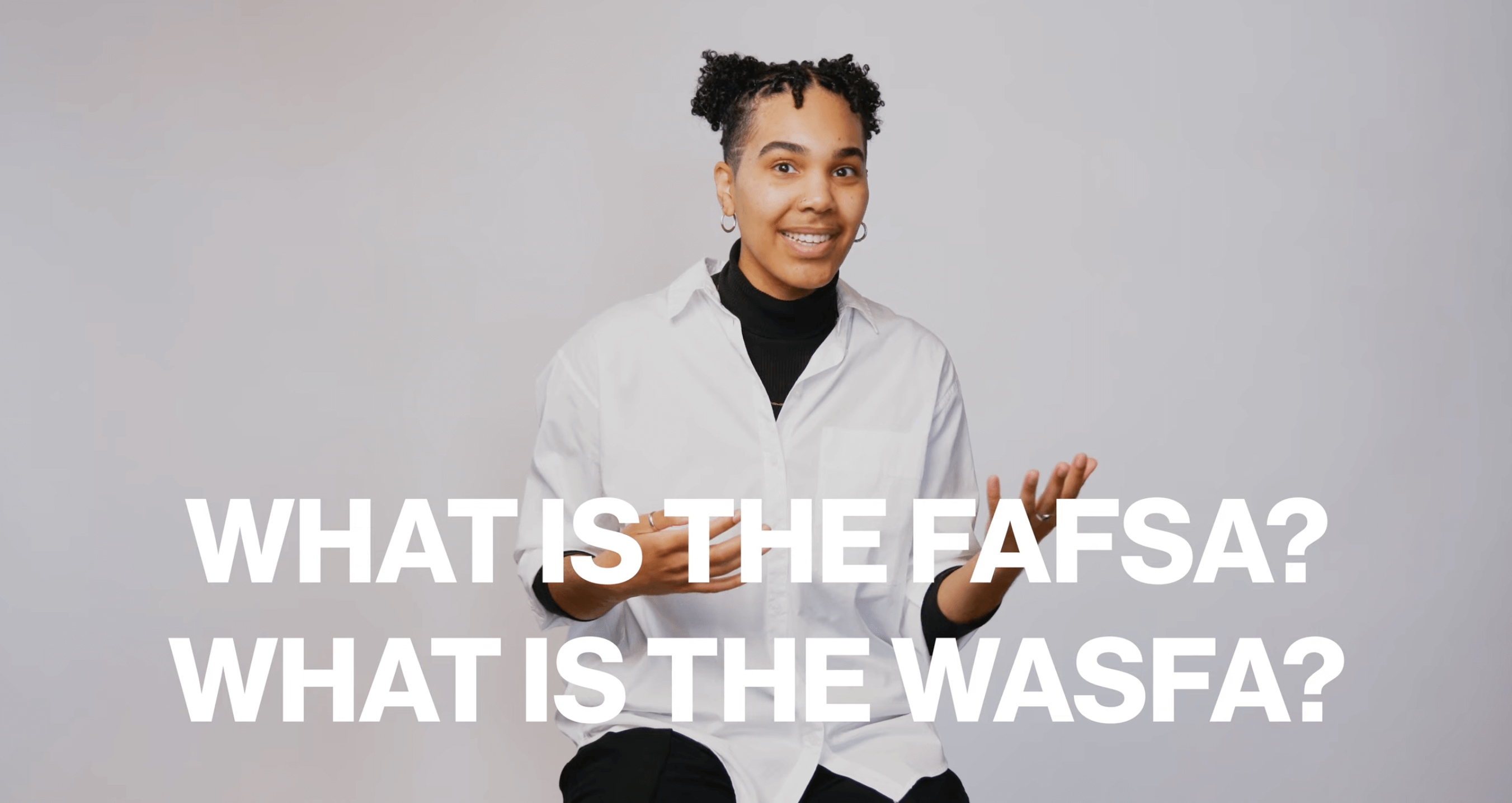 Time to Focus on FAFSA and WASFA - College Success Foundation